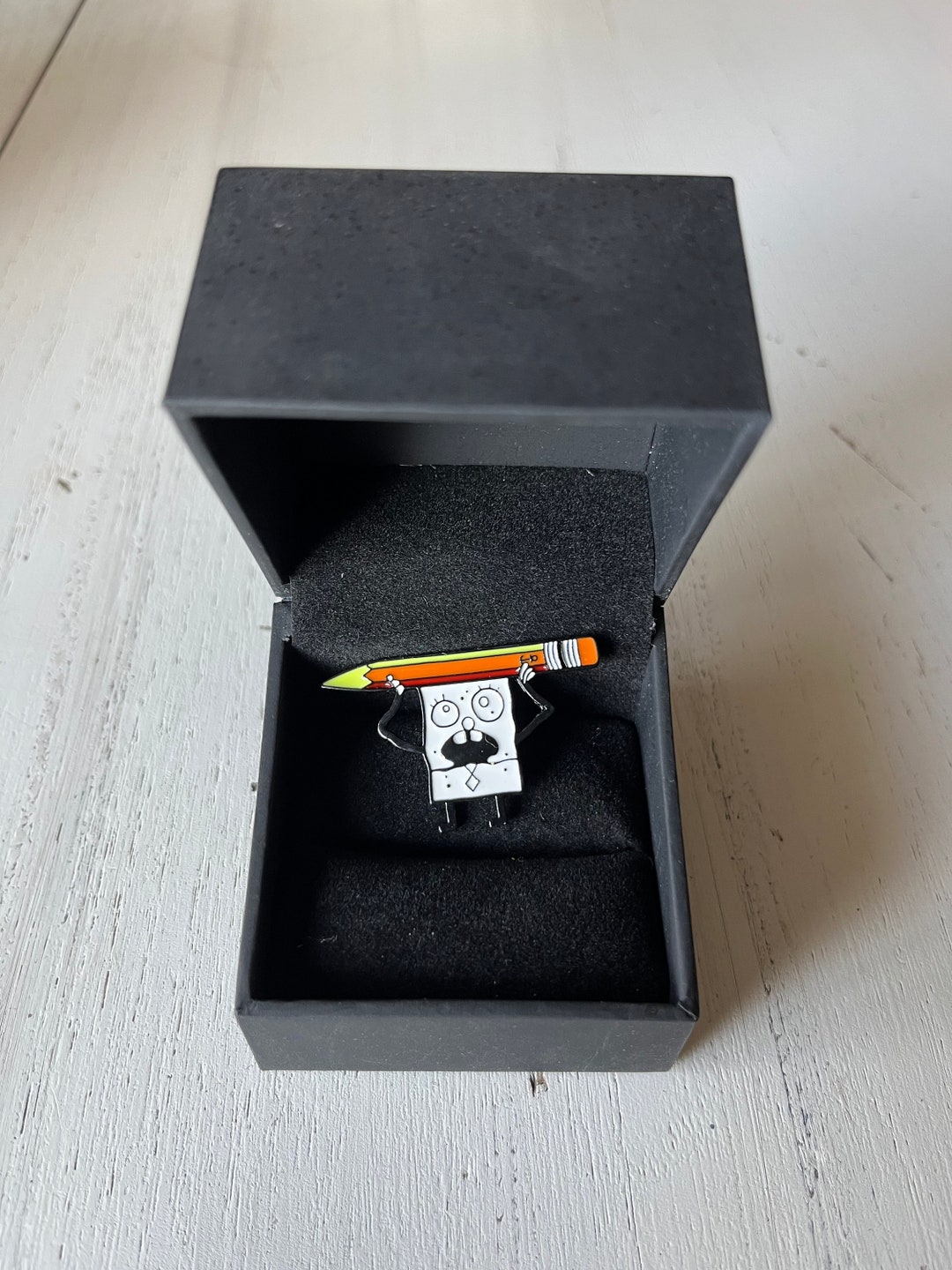 SB Doodlebob Enamel Pin - Etsy