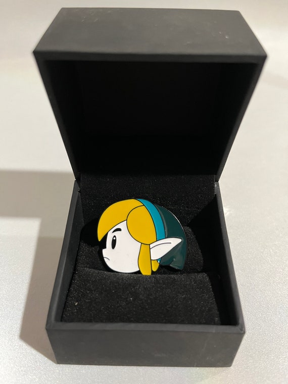 Legend of Zelda: Cartoon Link’s Profile Enamel Pin - Gem
