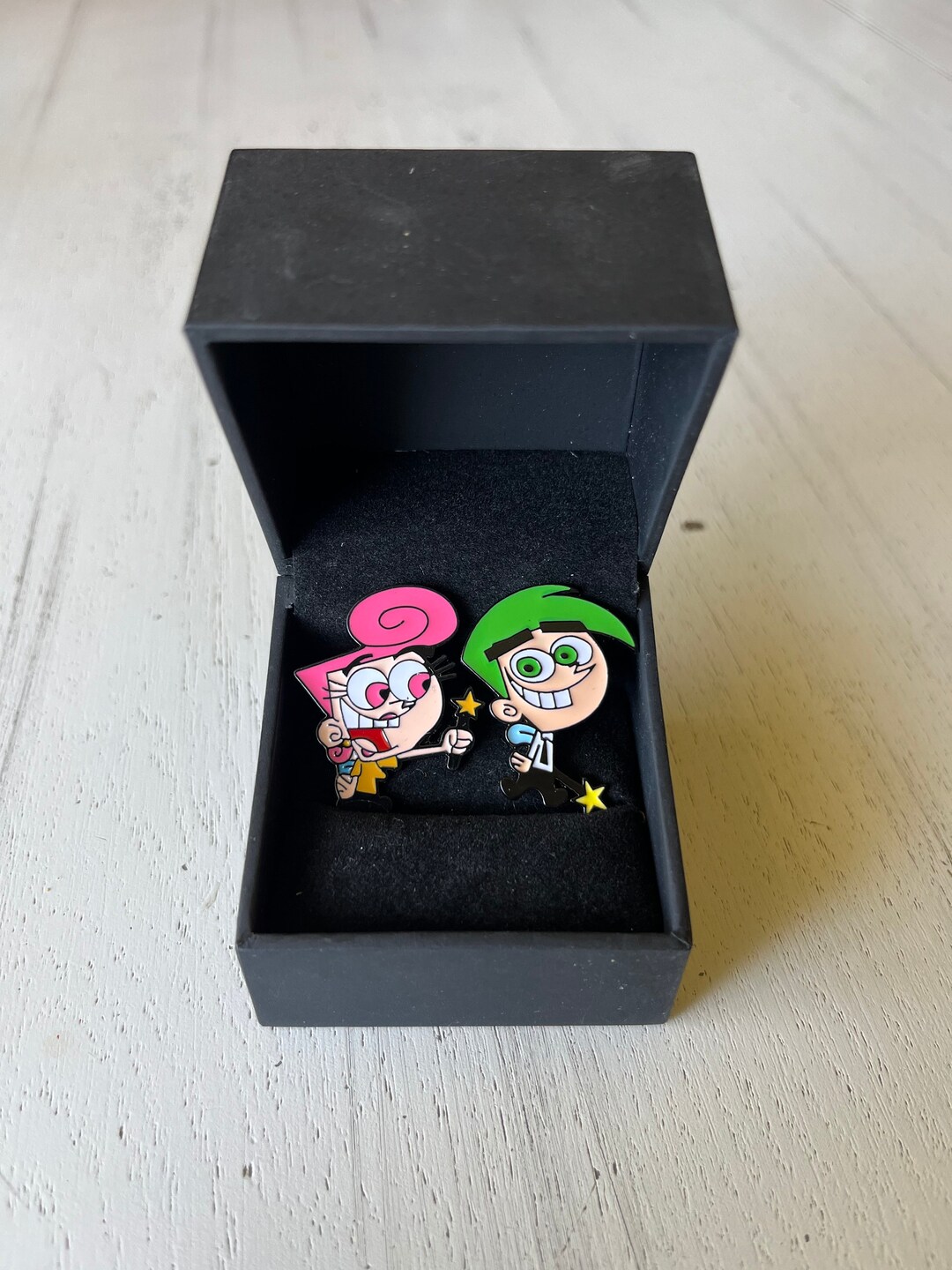 Nostalgic Nickelodeon Fairly Oddparents Cosmo and Wanda Enamel Pins - Etsy