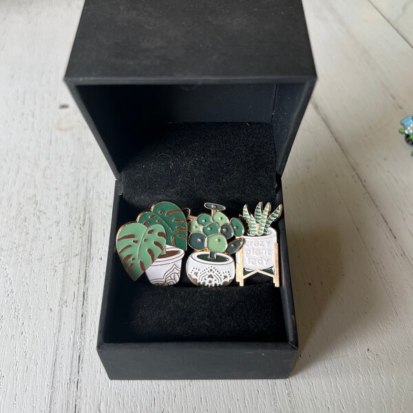Plant Enamel Pin - Etsy