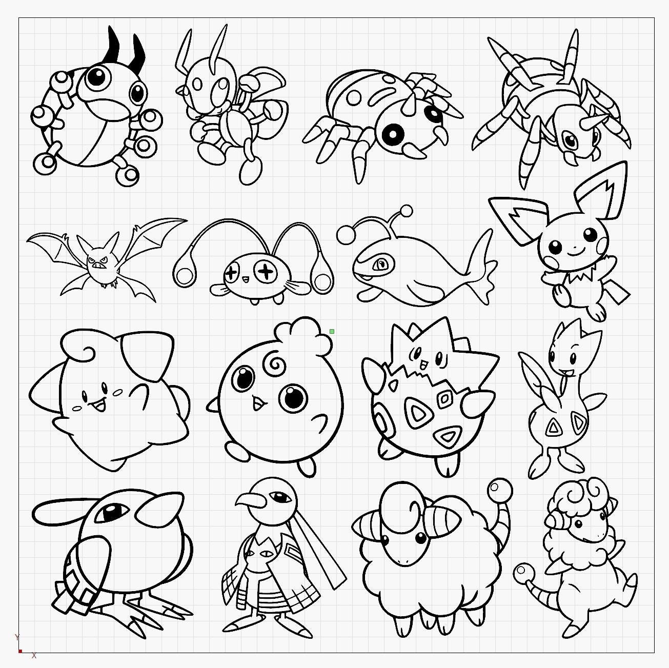 Pokemon Generation 2 Complete SVG Files LASER READY - Etsy