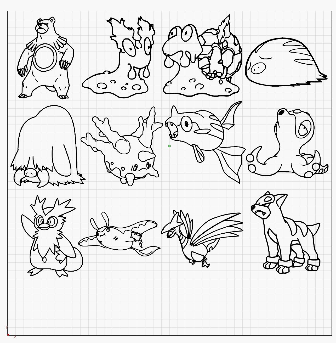 Pokemon Generation 2 Complete SVG Files LASER READY - Etsy