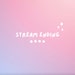 Animated Cute, Pink Stream Overlay Package starting Soon, Be Right Back ...