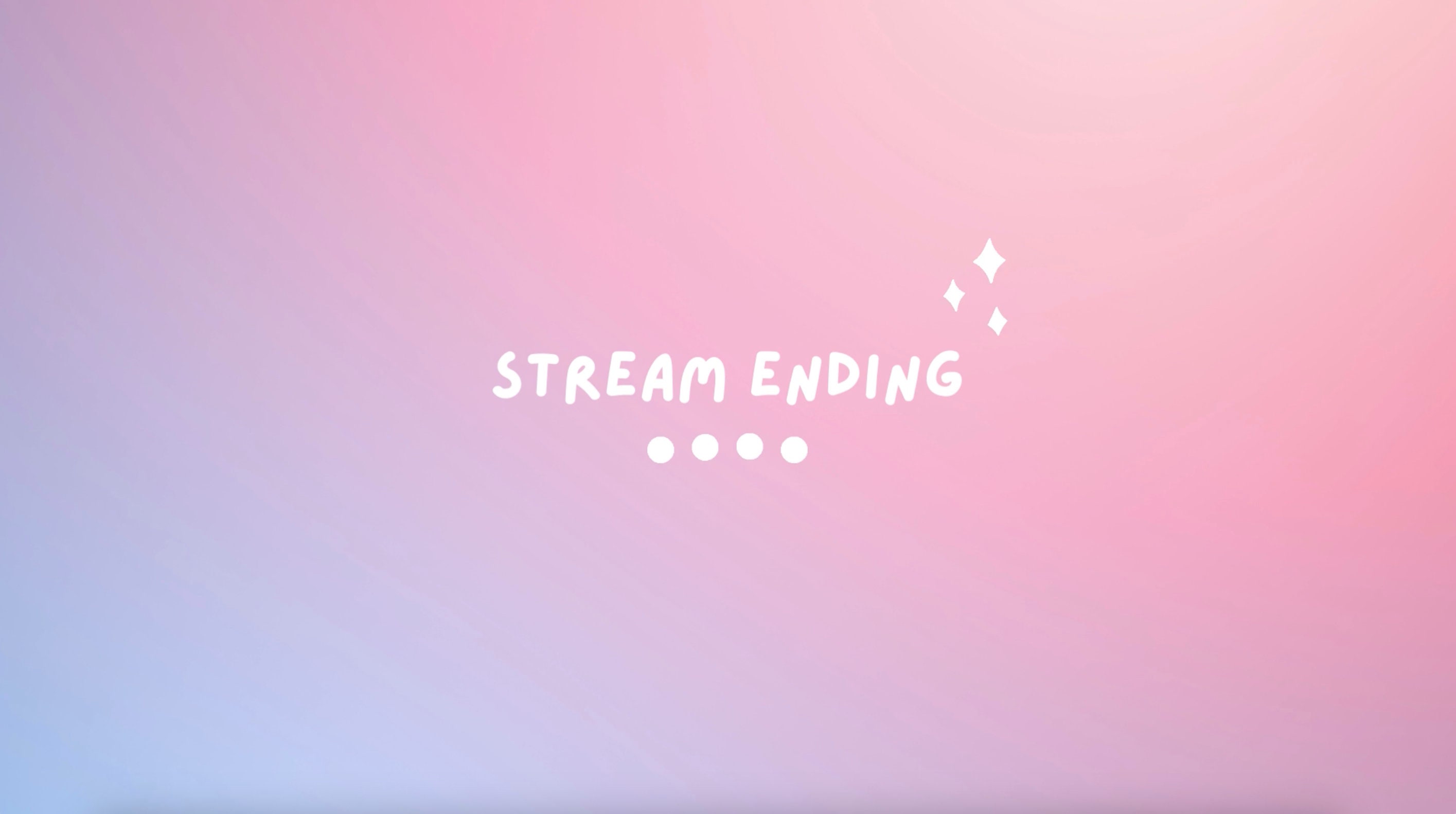 Animated Cute, Pink Stream Overlay Package starting Soon, Be Right Back ...