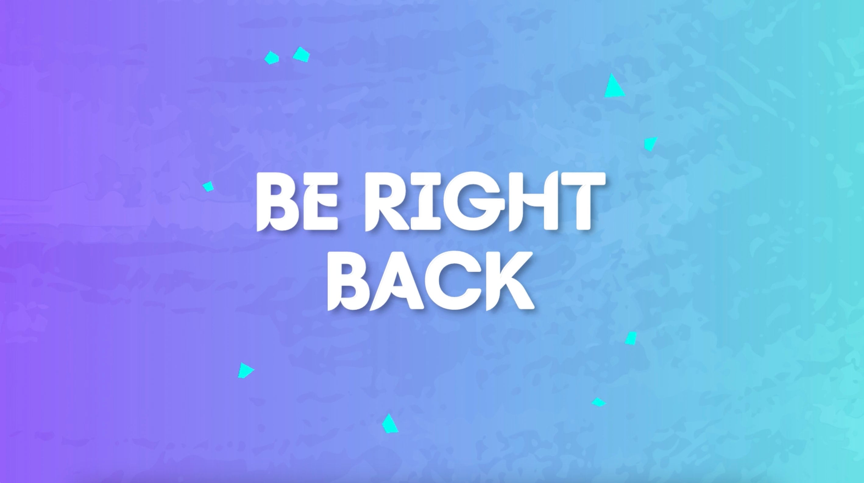 Animated Blue POP Stream Overlay Package (starting Soon, Be Right Back ...