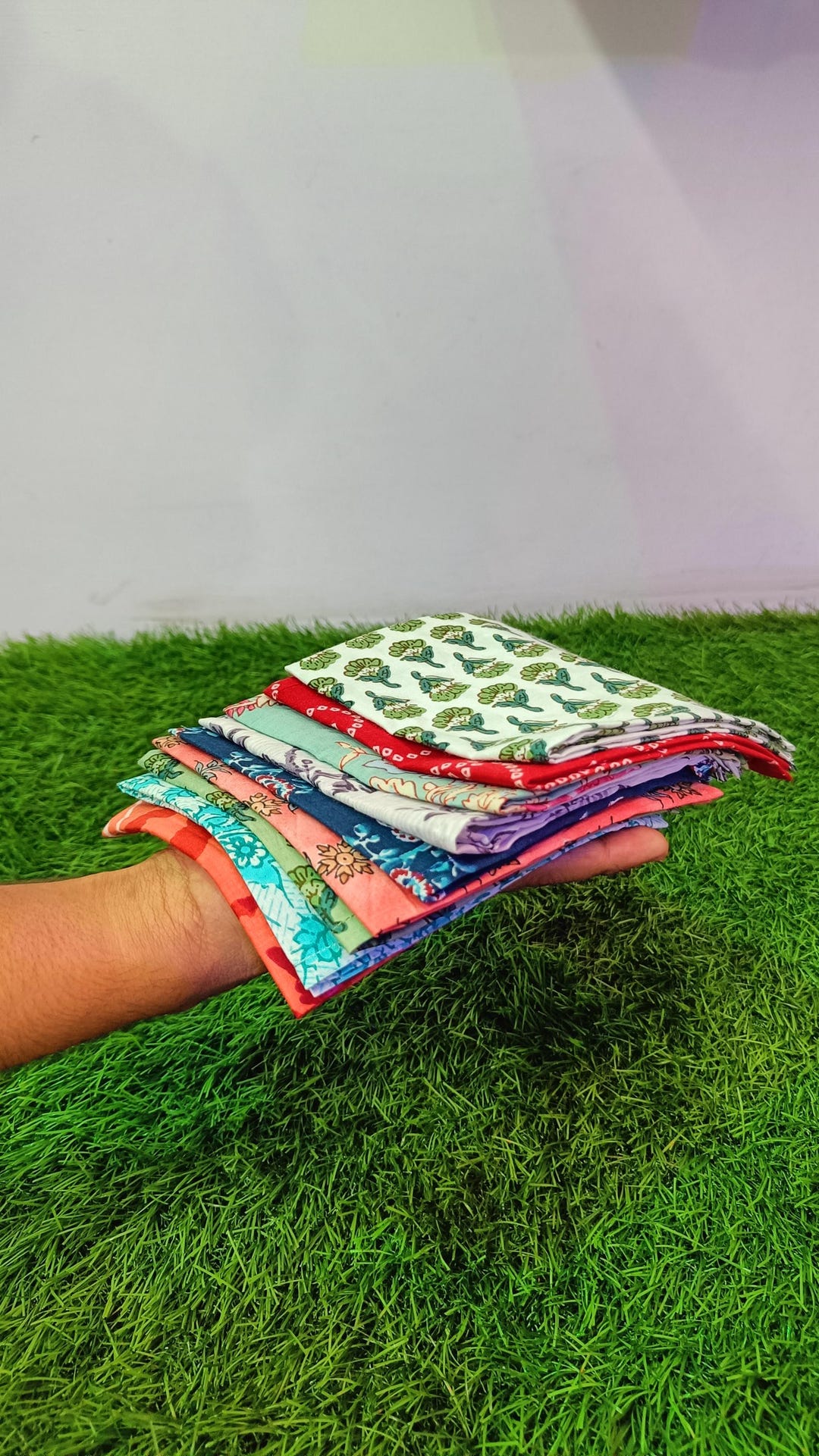 Assorted Napkin Set Mix and Match Napkins Set 50 Pack of Handblock ...