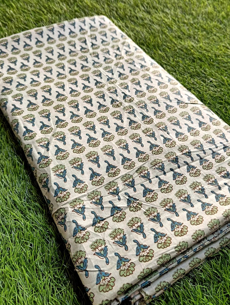 Indian Block Print Fabric, Indian Fabric, Pure Cotton Fabric, Indian ...