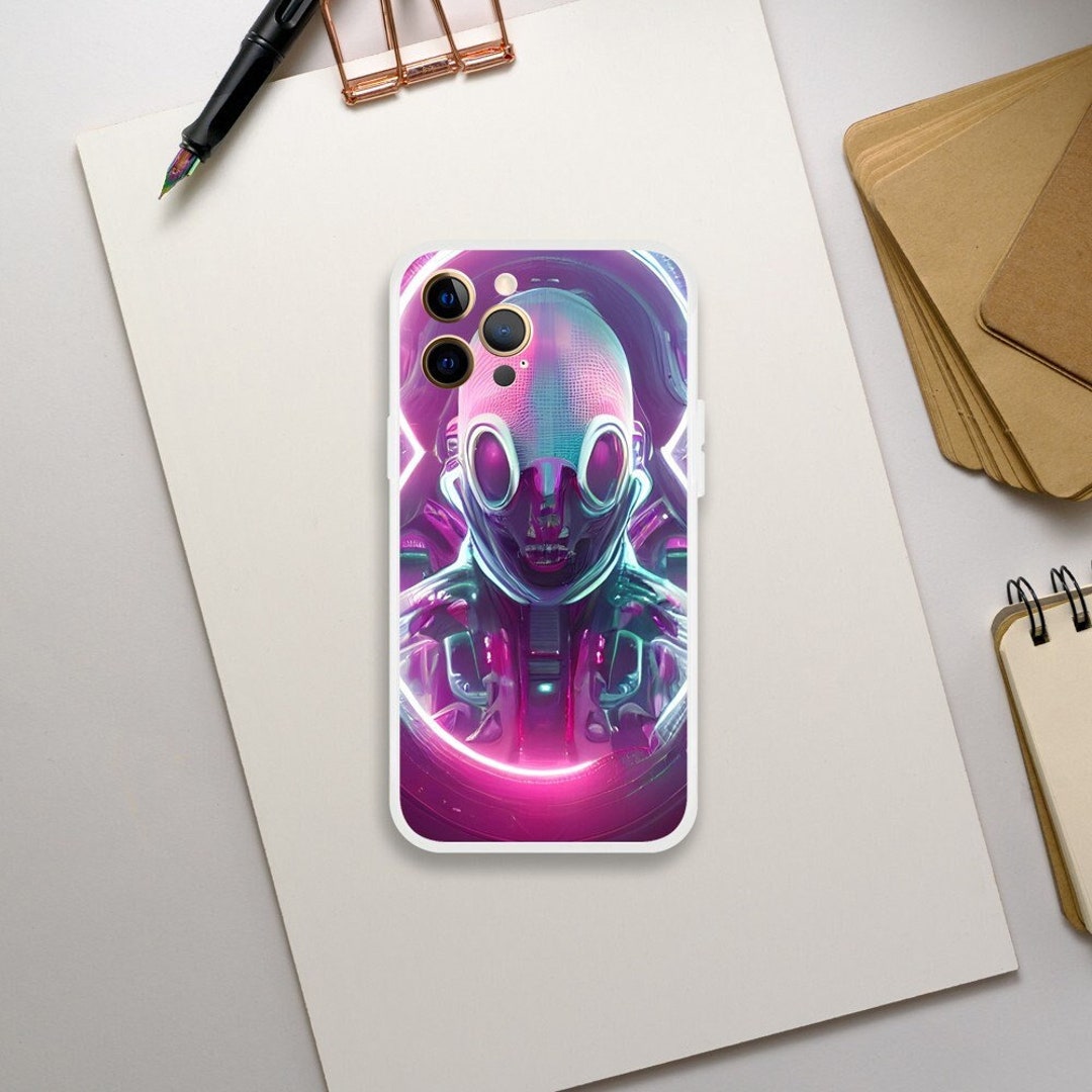 Alien Steampunk Sci-fi Abstract Mask Flexi Phone Case for iPhone 11 Pro ...