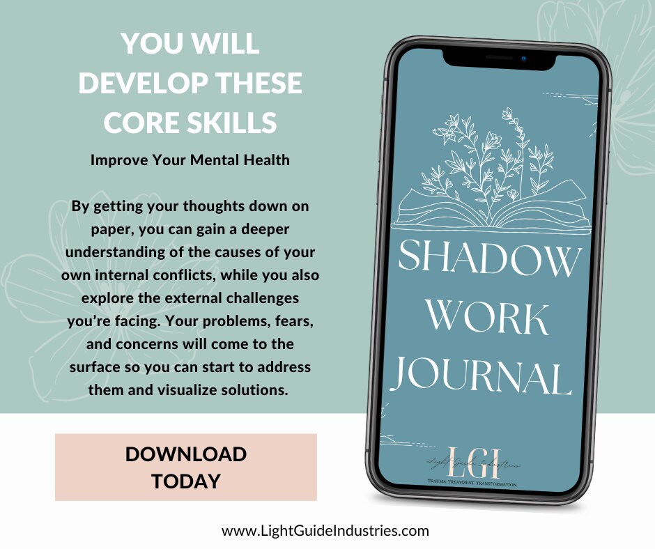 Shadow Work Journal, Printable & Digital Grimoire Pages, Book of ...