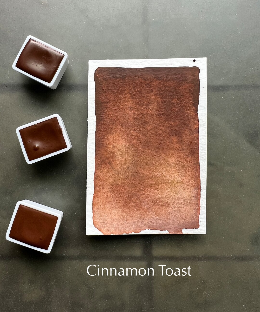 Cinnamon Toast Handmade Granulating Watercolor - Artist Grade - Etsy
