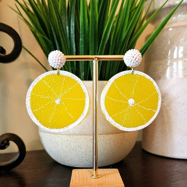 Large Colorful Earrings - Etsy