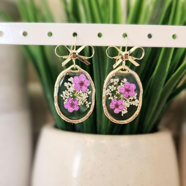 Botanical Earrings - Etsy