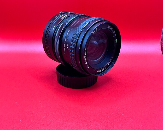 Seikanon MC 28mm F/2.8 Lens MC/MD Mount for Minolta Comes With Free 2x ...