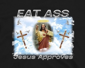 Jesus Approves - Etsy