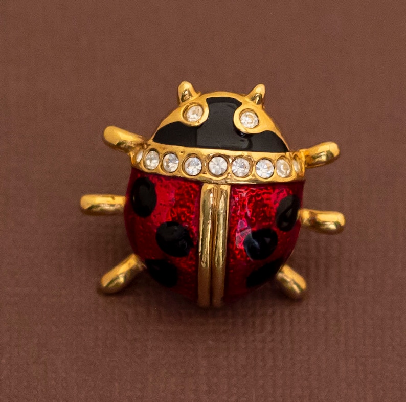 Vintage Lovely Lady Bug Gold Tone Pin by Avon - U20 - Etsy
