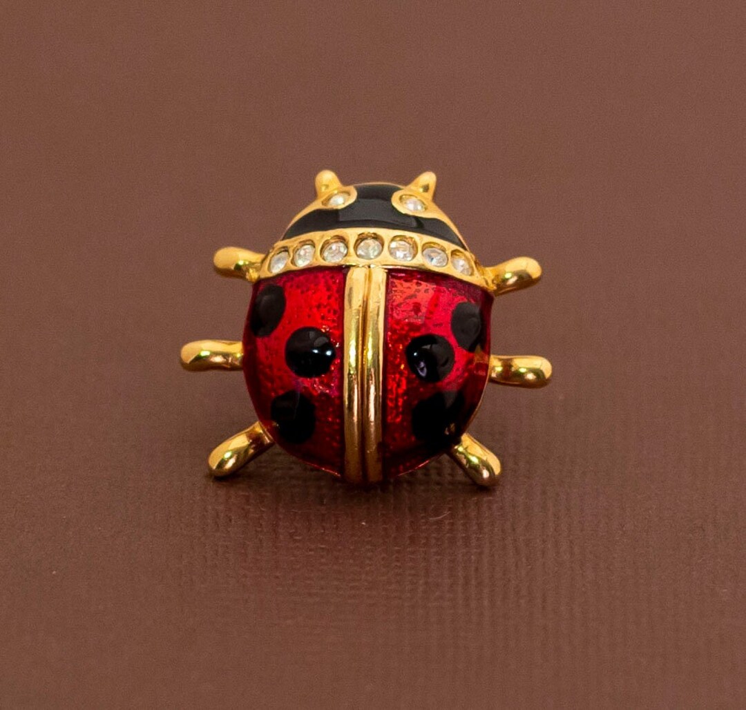 Vintage Lovely Lady Bug Gold Tone Pin by Avon - U20 - Etsy