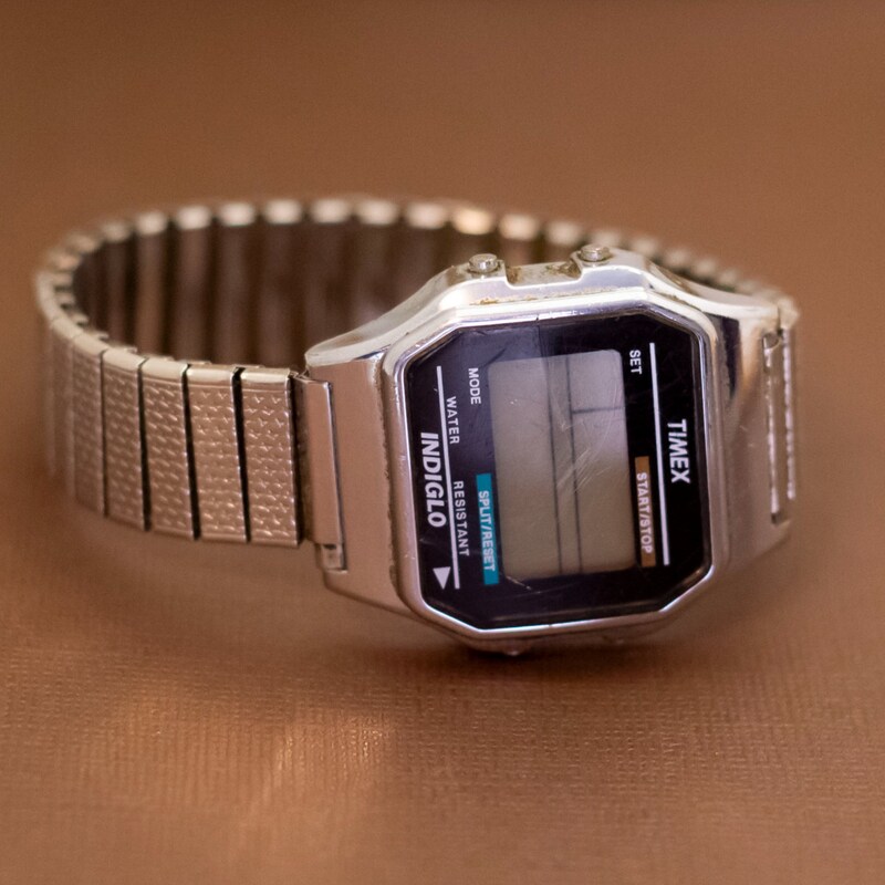 Mens Digital Vintage Watch - Etsy