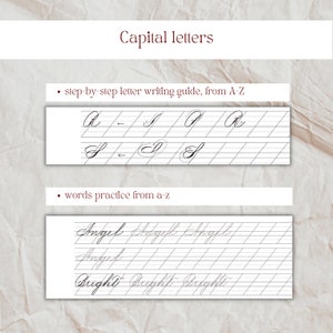 Spencerian Penmanship Practice Sheets: Handwriting & Calligraphy (PDF ...