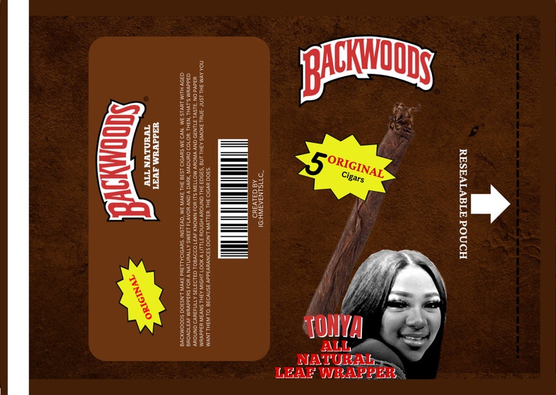 Backwoods Leaf Wrappers / Backwoods Labels/ Backwoods Packs - Etsy