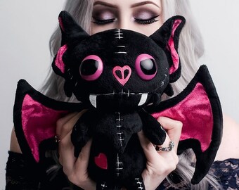 Vincent Batling Bloodlust Undead Plush Little Vampire Bat Gothic Home ...
