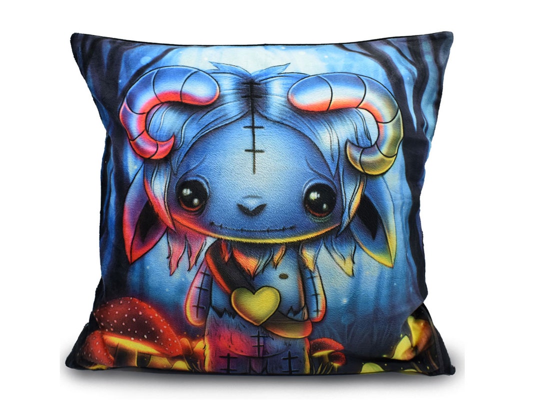 Theon Faunling Mystical Forest Cushion | Gothic Home | Alternative ...