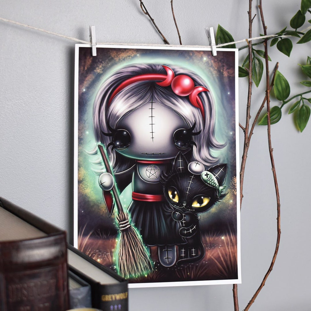 Scarlet & Asher 'true Magic' Fine Art Print | Gothic Home | Alternative ...