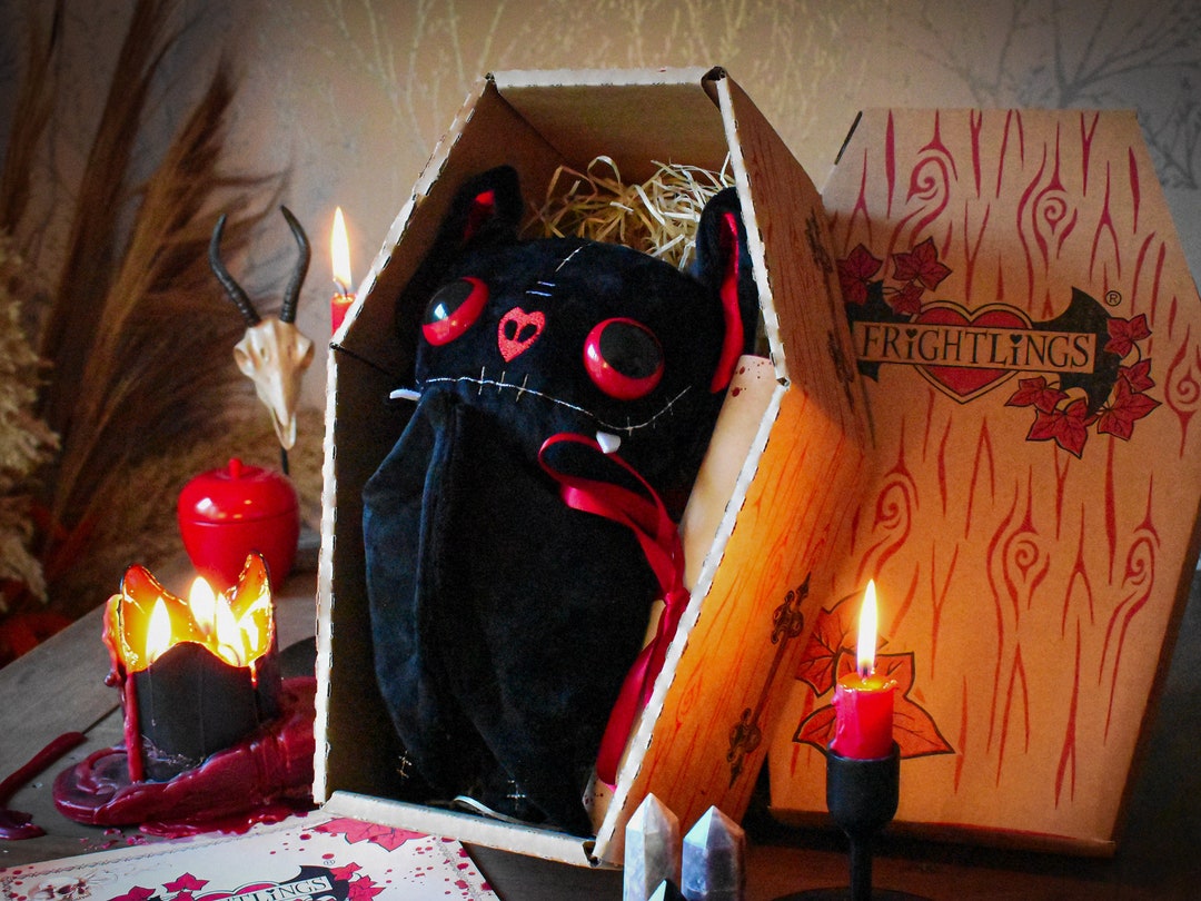 Vincent Batling Bloodlust Undead Plush Little Vampire Bat Gothic Home ...