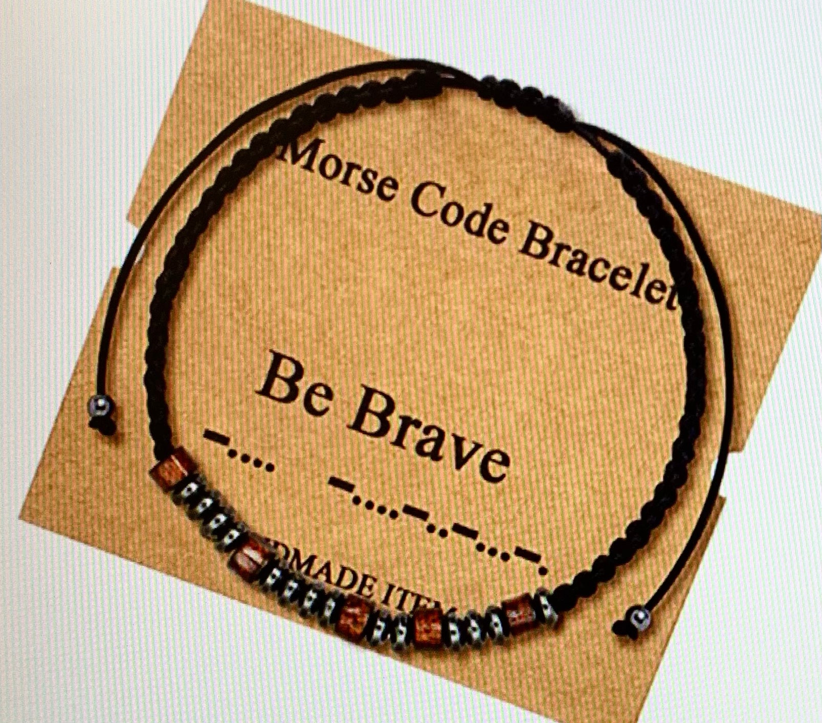 Secret Morse Code Bracelets, Stocking Stuffers, Inspiring With Secret ...