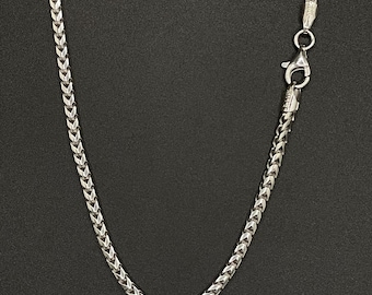 Italian Franco Silver Chain - Etsy