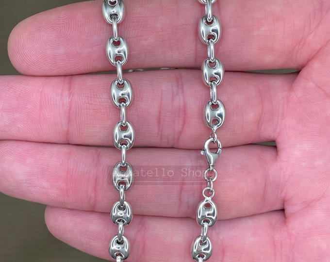 Sterling Silver Choker 925 Rope Chain Solid Italian Made - Etsy