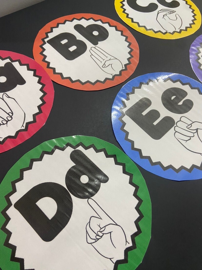 Sign Language Alphabet Posters, Classroom Decor, PDF Download - Etsy