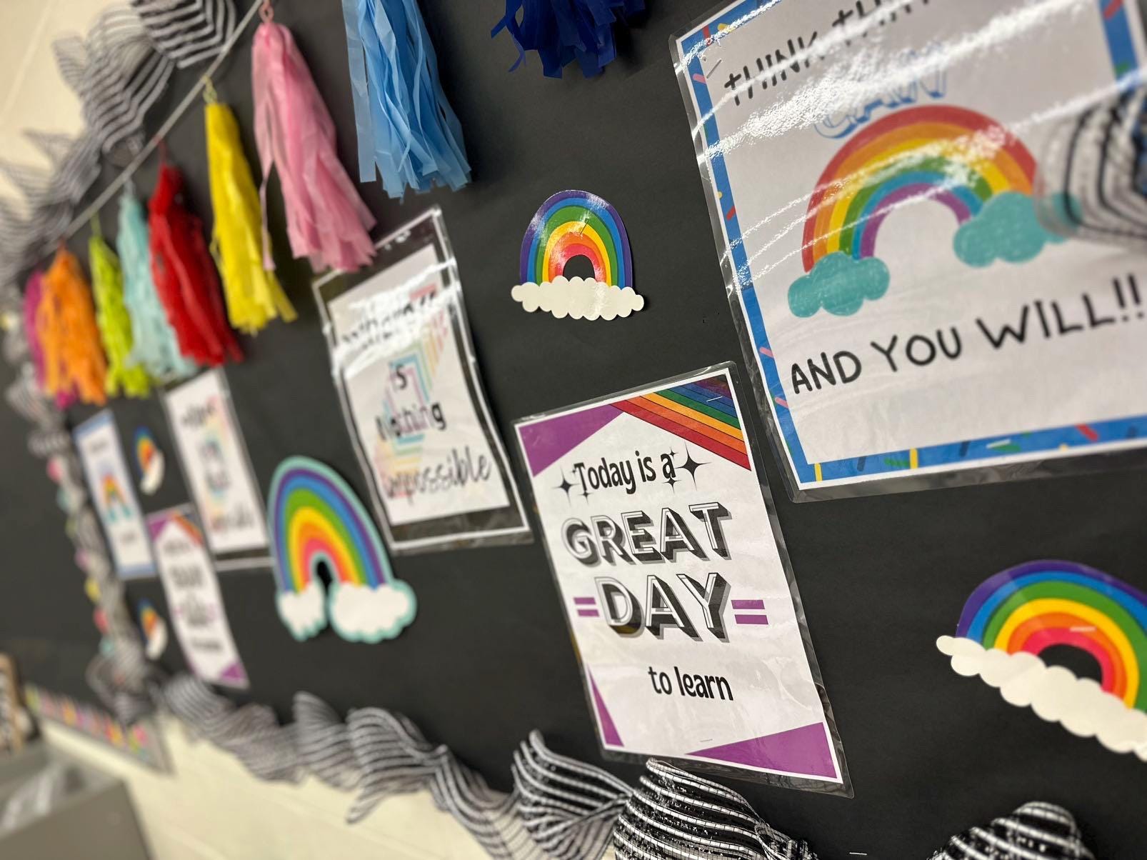 Motivational Classroom Posters, English and Spanish - Etsy