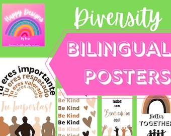 Bilingual Shapes Posters for Classroom Dual Language Daycare - Etsy