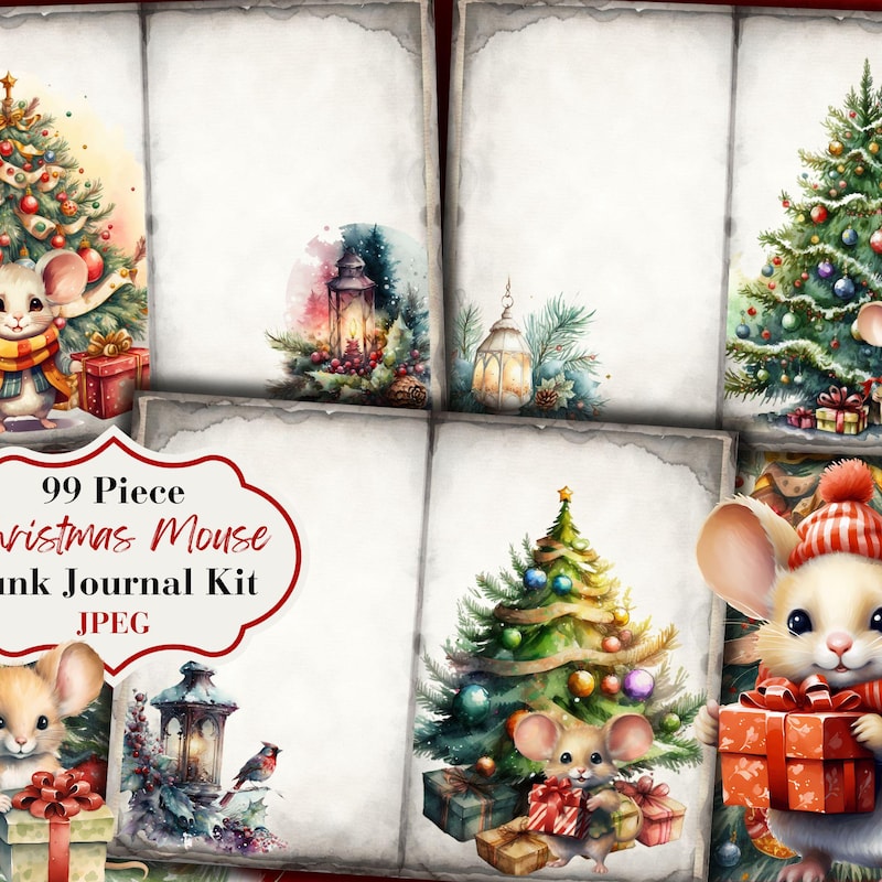 Christmas Mice - Etsy