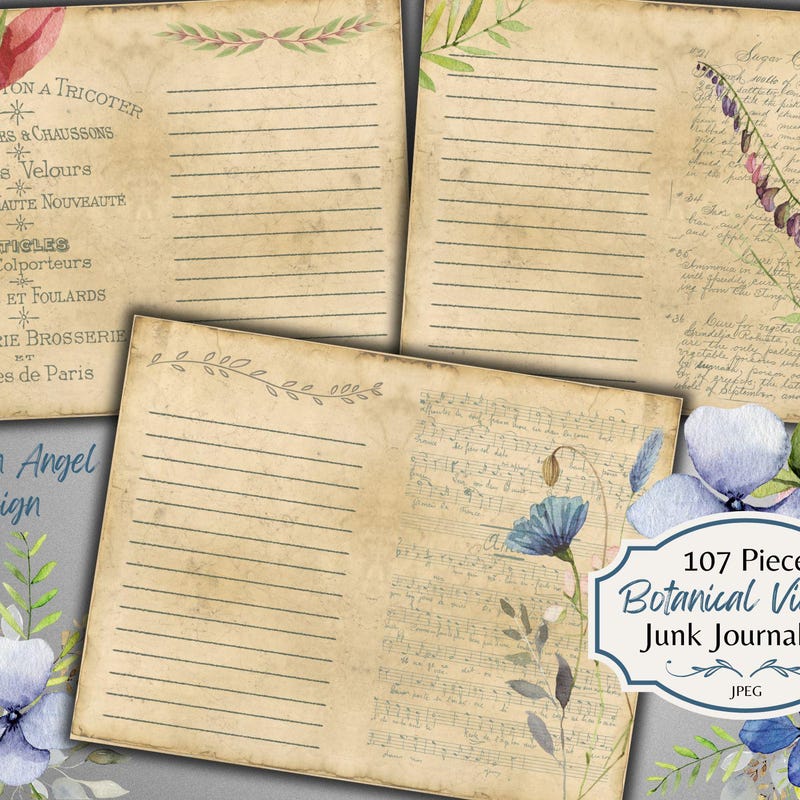 Pretty Journals - Etsy