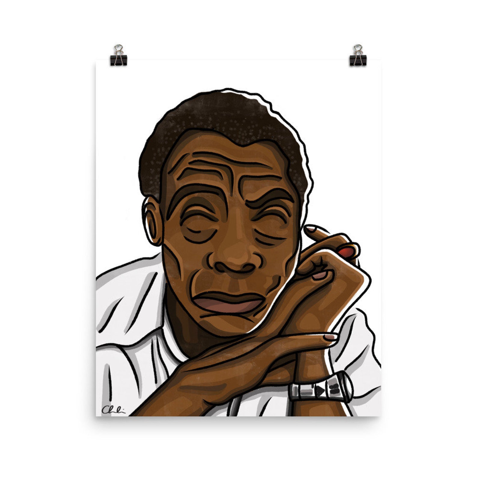 James Baldwin Print, Black History Art, Black Literature, Graphic Print ...