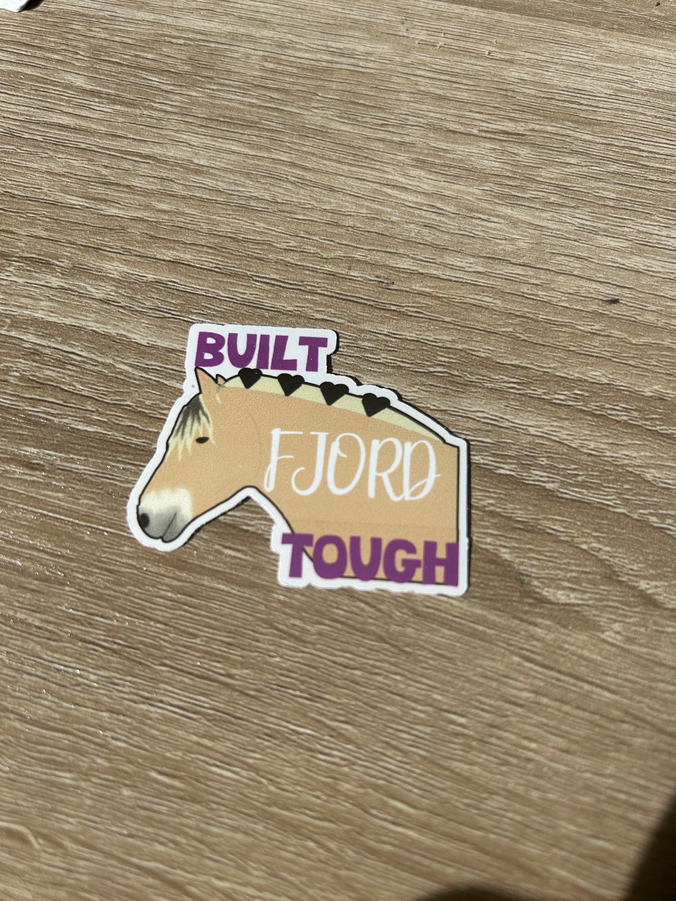 Built Fjord Tough Vinyl Decal - Etsy