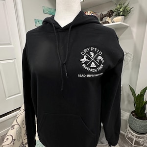 Cryptid Research Team Embroidered Shirt, Sweatshirt, Hoodie or Zipup ...