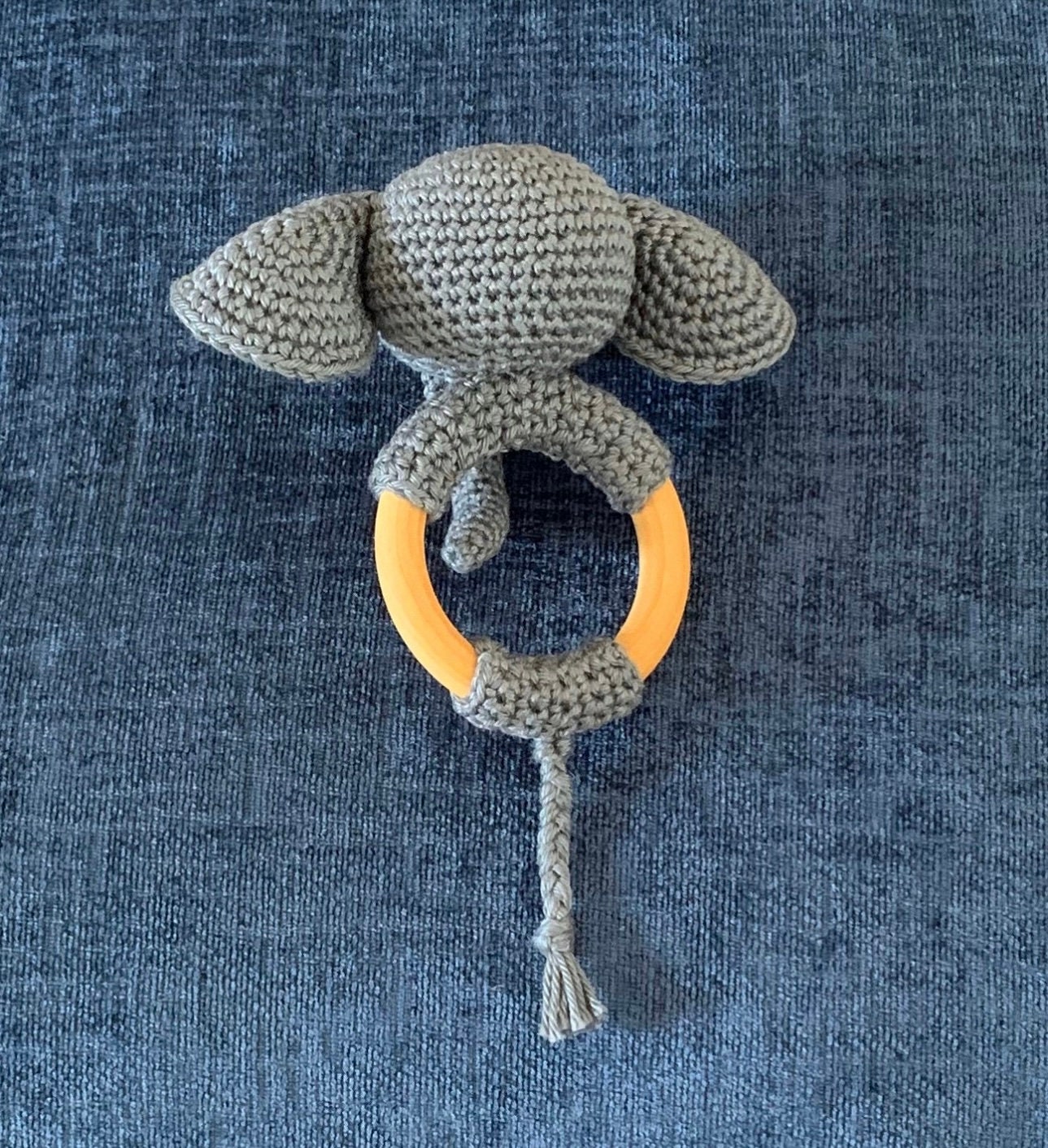 Elephant Rattle, Elephant Photo Prop, Baby Announcement - Etsy