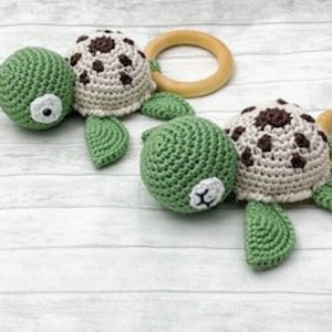 Sea Turtle Rattle, Photo Prop, Baby Announcement - Etsy