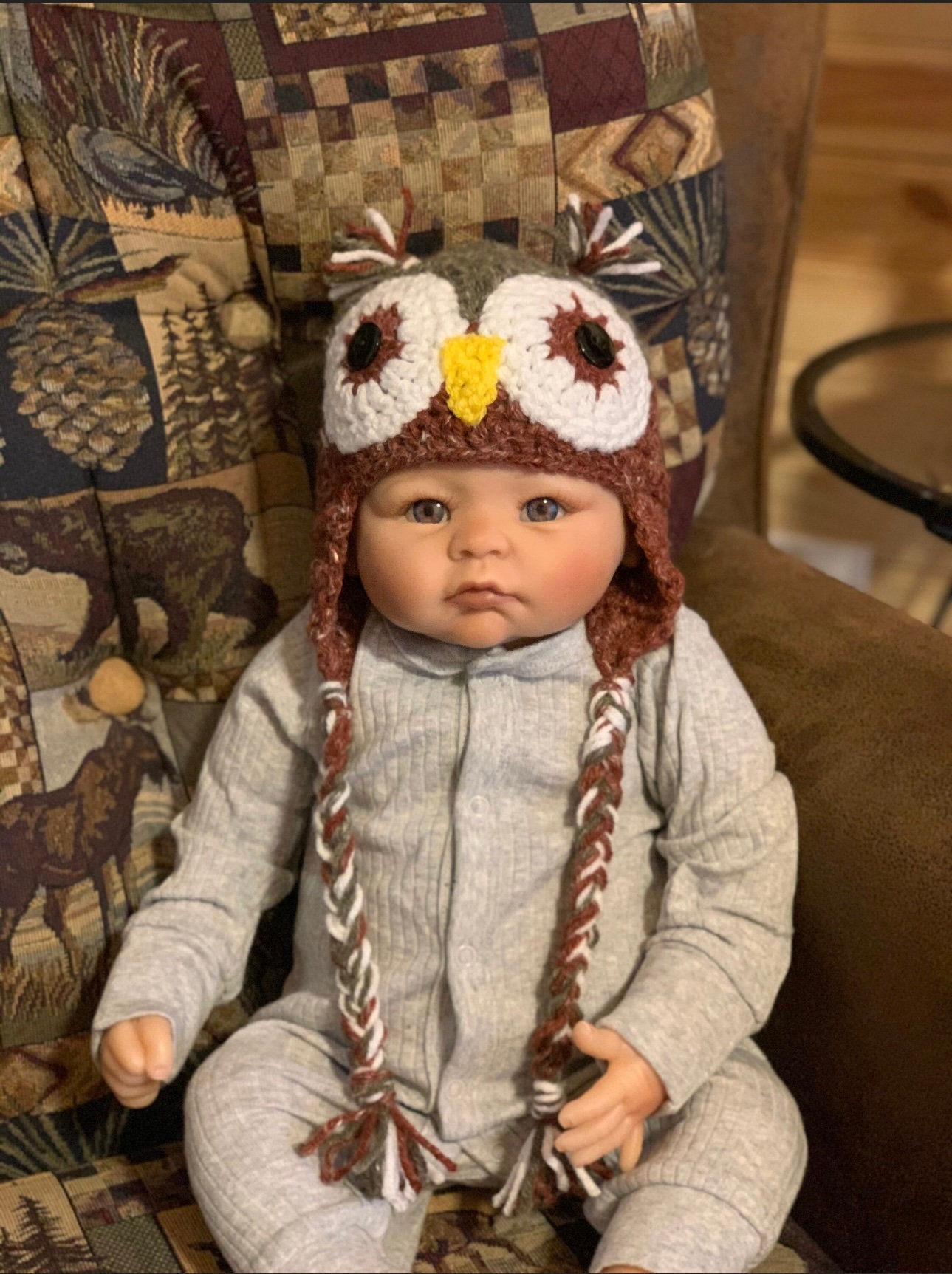 Owl Hat for Baby to Adult - Etsy