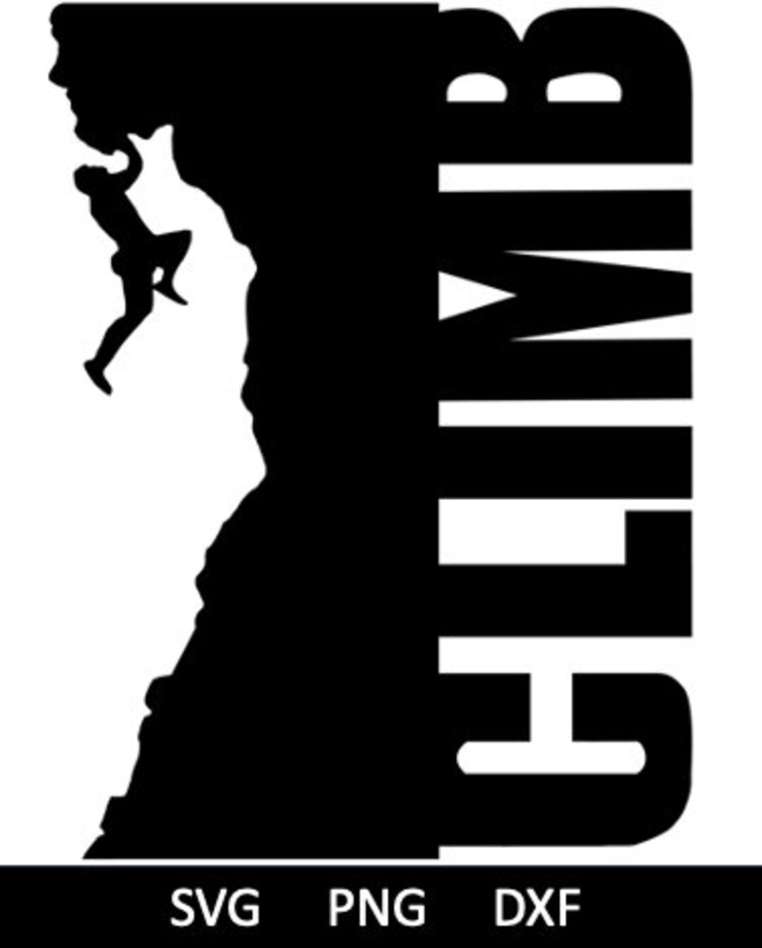 Rock Climbing Mountain Template Pattern Digital File Wood Working Svg ...