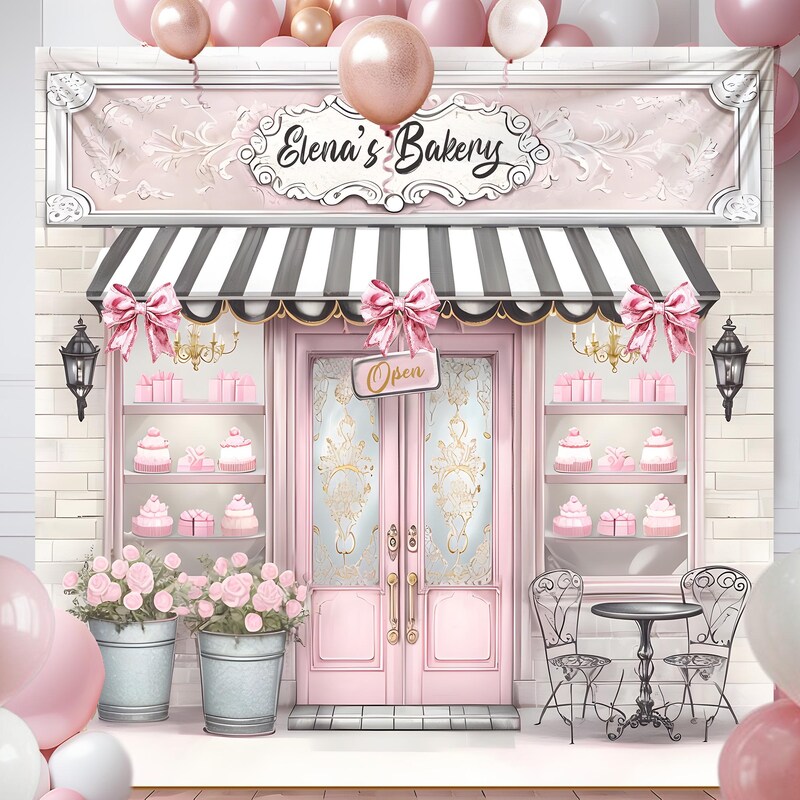 Bakery Backdrop - Etsy