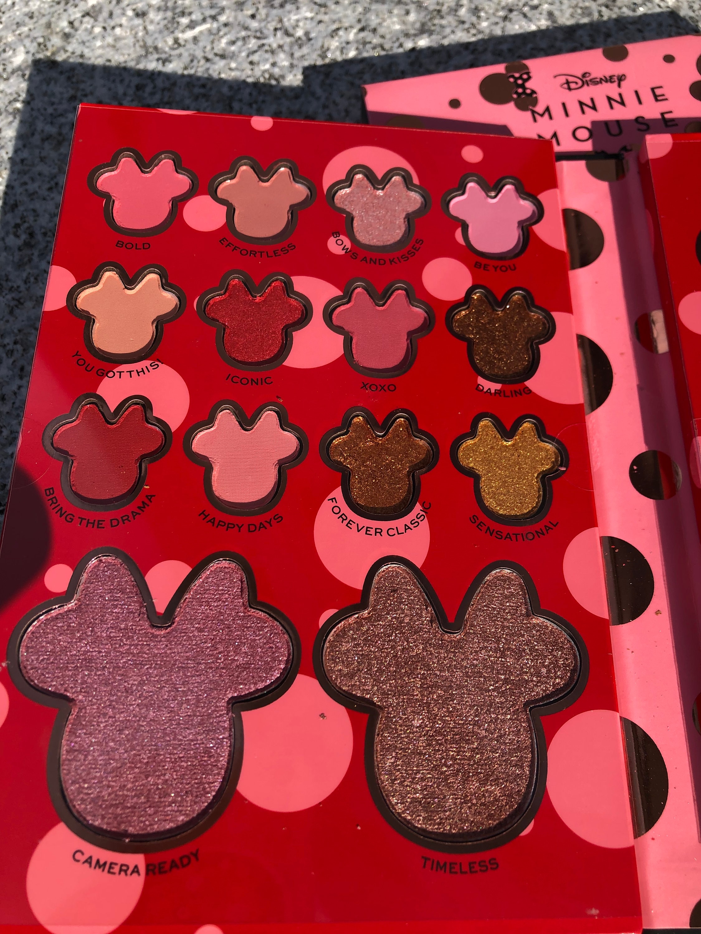 Minnie Mouse Eyeshadow and Face Palette - Etsy