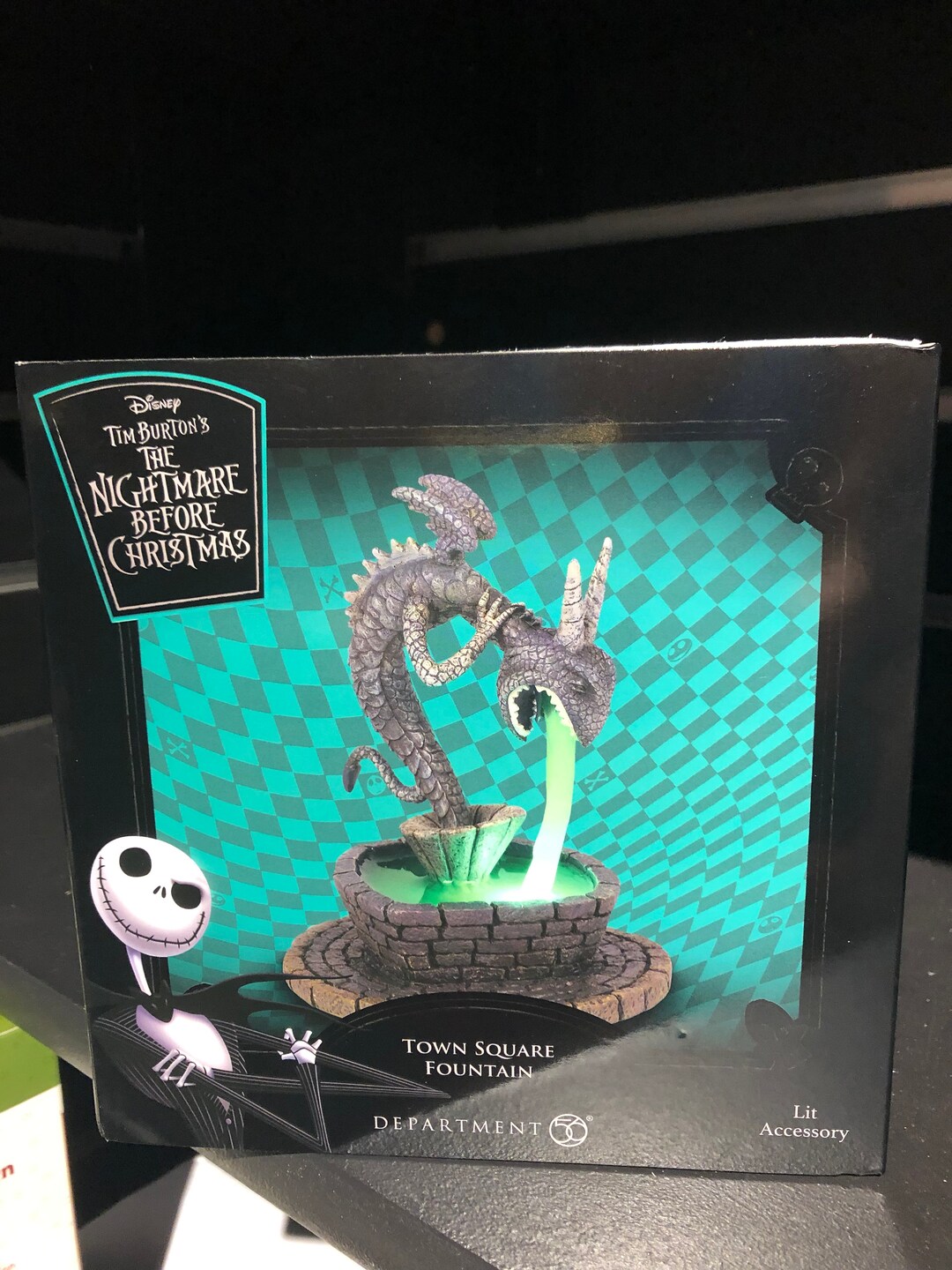 Department 56 Nightmare Before Christmas Town Fountain - Etsy