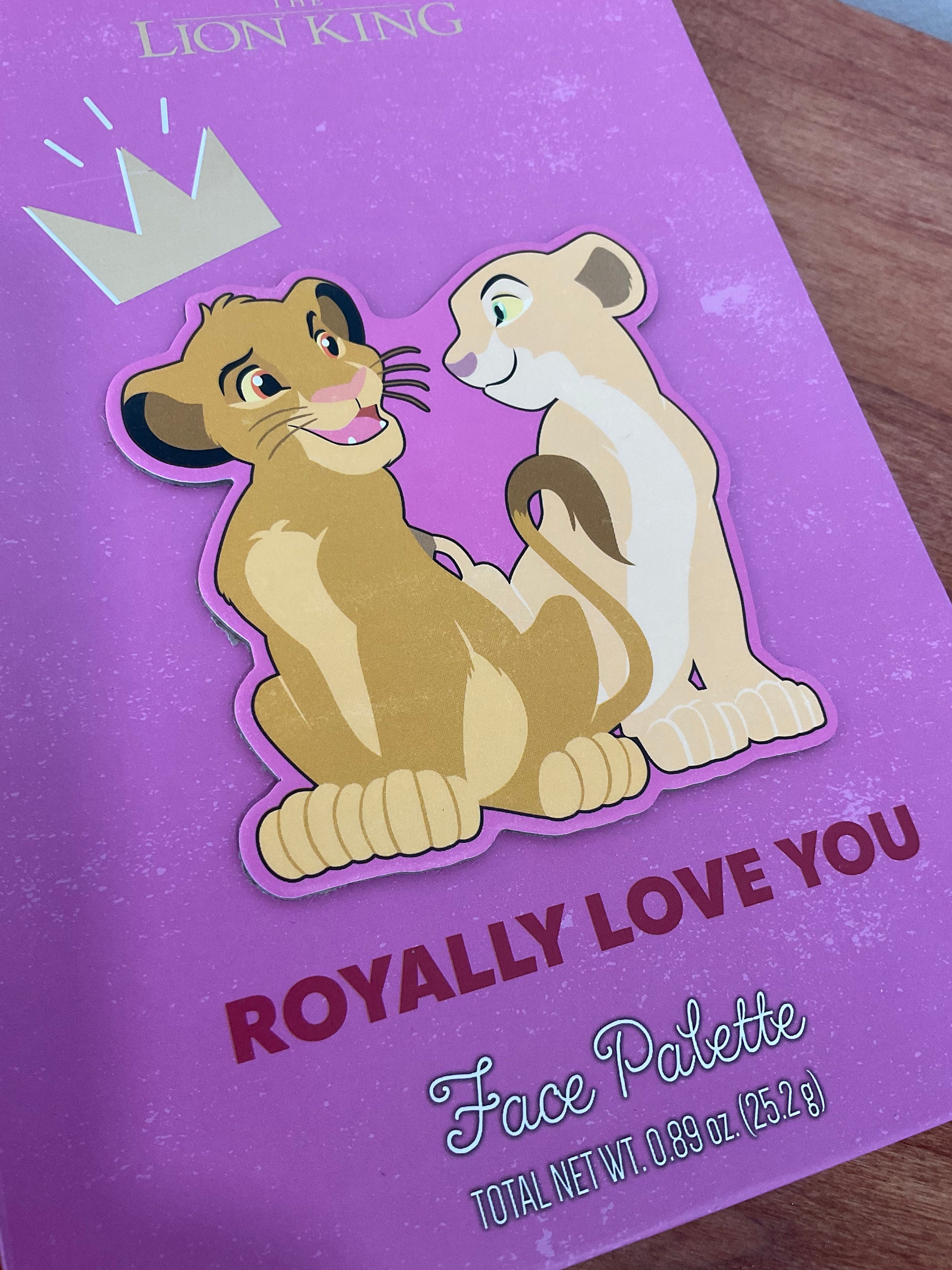 Disney Lion King Royally Love You Face Palette - Etsy