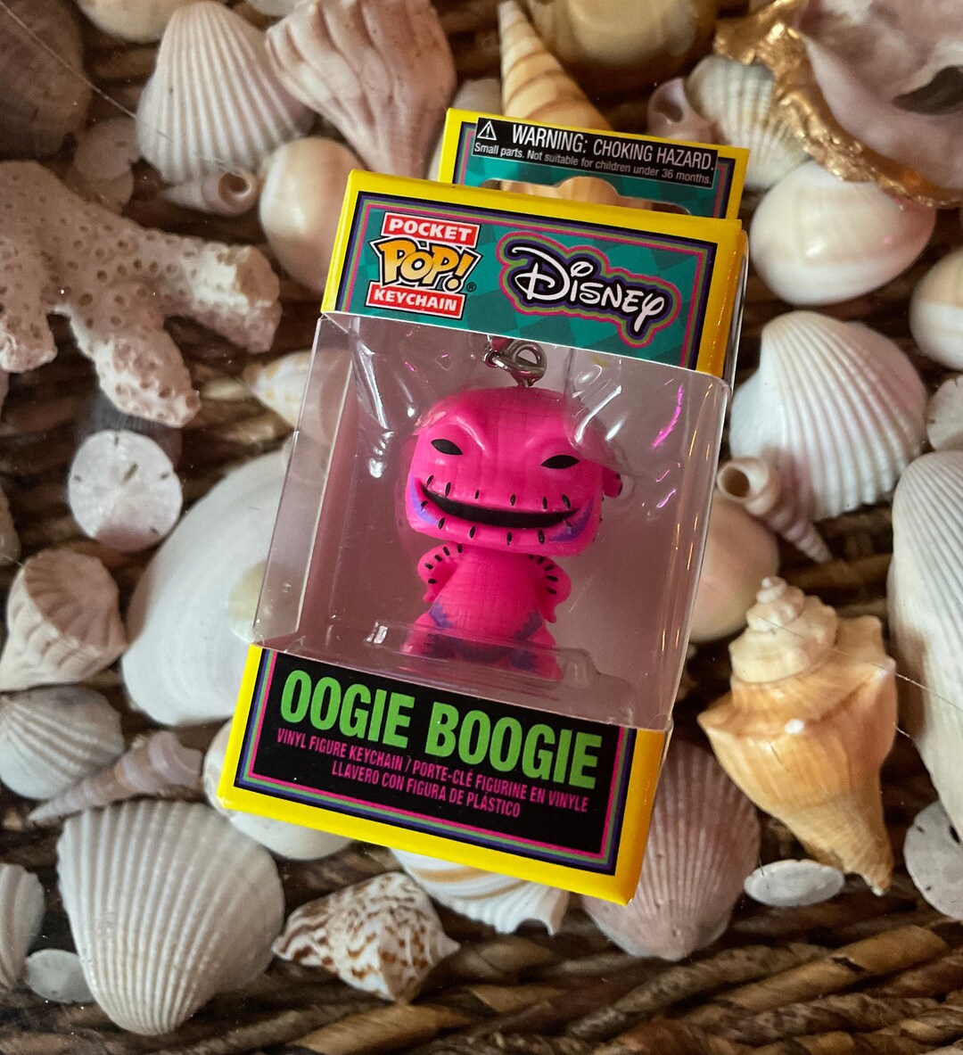 Disney Funko Nightmare Before Christmas Pink Oogie Boogie Key Chain - Etsy