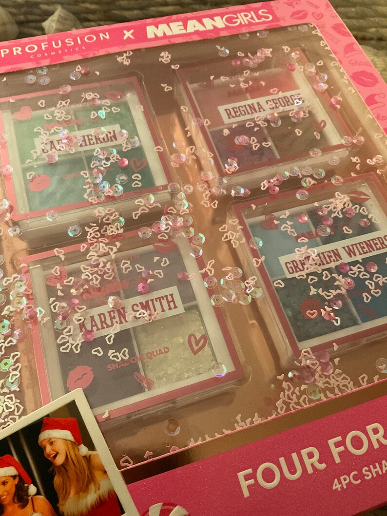 Mean Girls Set of Four Eyeshadow Palettes - Etsy
