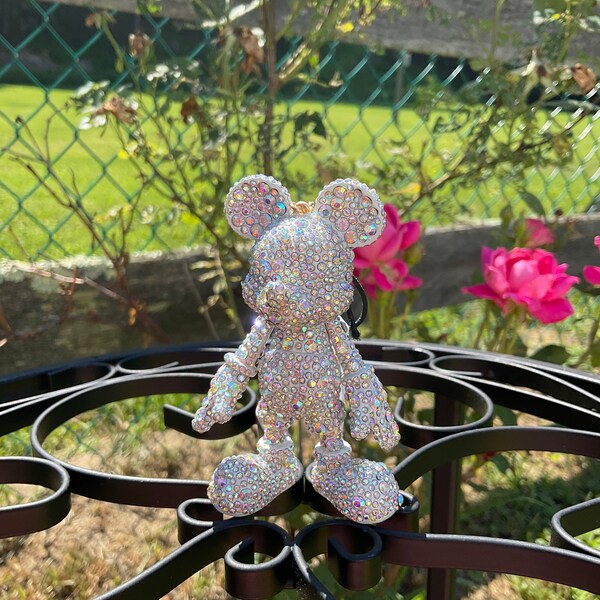 Mickey Mouse Rhinestone Charm - Etsy