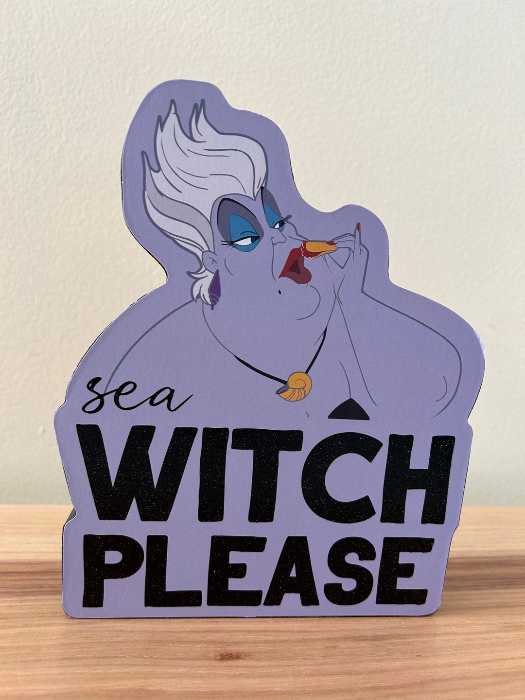 Disney Ursula Decorative Sign - Etsy